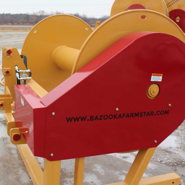 New Bazooka Farmstar 3 Point Mounted Hose Reel - Stutsmans
