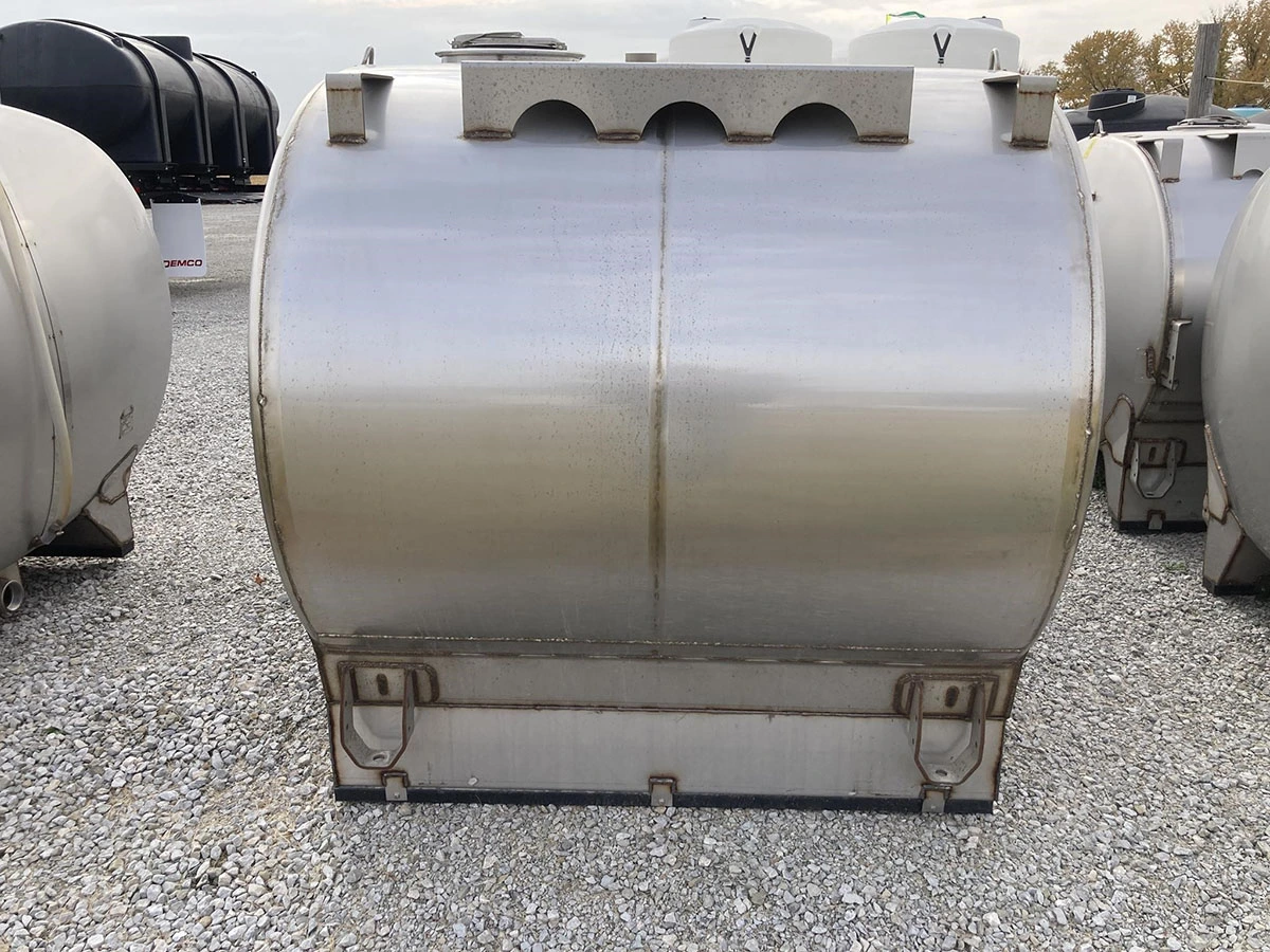 New Mid-State 8755 1000 Gallon Stainless Steel Tank