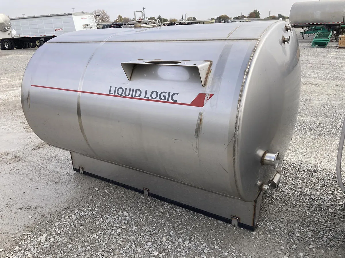 New Mid-State 8755 Series Stainless Steel Tank | 1100-gallon